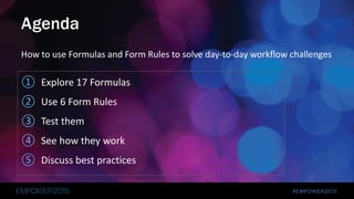 Mastering Form Rules and Formulas in QuickBase | PDF