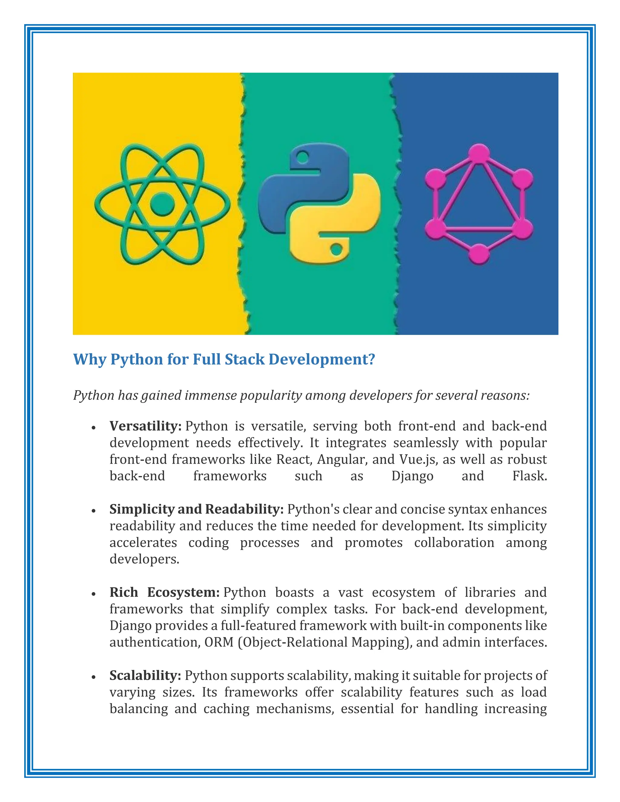 Mastering Full Stack Development with Python – CETPA Infotech.pdf