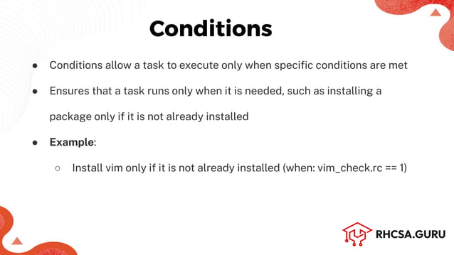 Mastering Handlers, Conditions, and Loops in Ansible Playbooks - RHCE.pdf