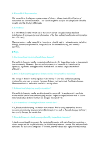 Mastering Hierarchical Clustering: A Comprehensive Guide | PDF