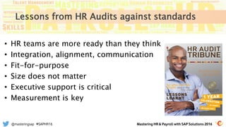 National HR Standards: An opportunity for high impact business - driven ...