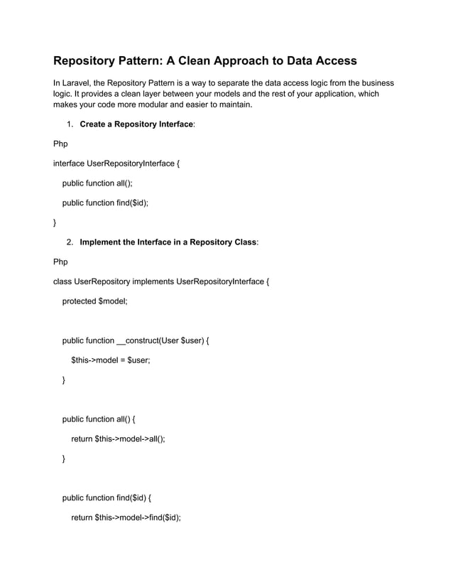 Mastering Important Design Patterns in Laravel.pdf Mastering Important Design Patterns in Laravel.pdf