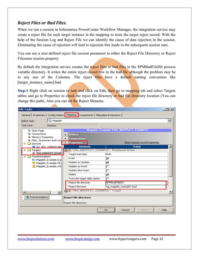 Mastering informatica log files | PDF