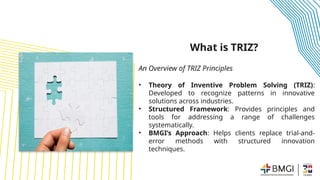 Mastering Innovation TRIZ Training for Effective Problem-Solving .pptx