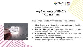 Mastering Innovation TRIZ Training for Effective Problem-Solving .pptx