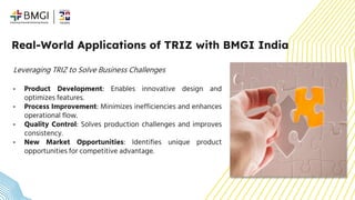 Mastering Innovation TRIZ Training for Effective Problem-Solving .pdf