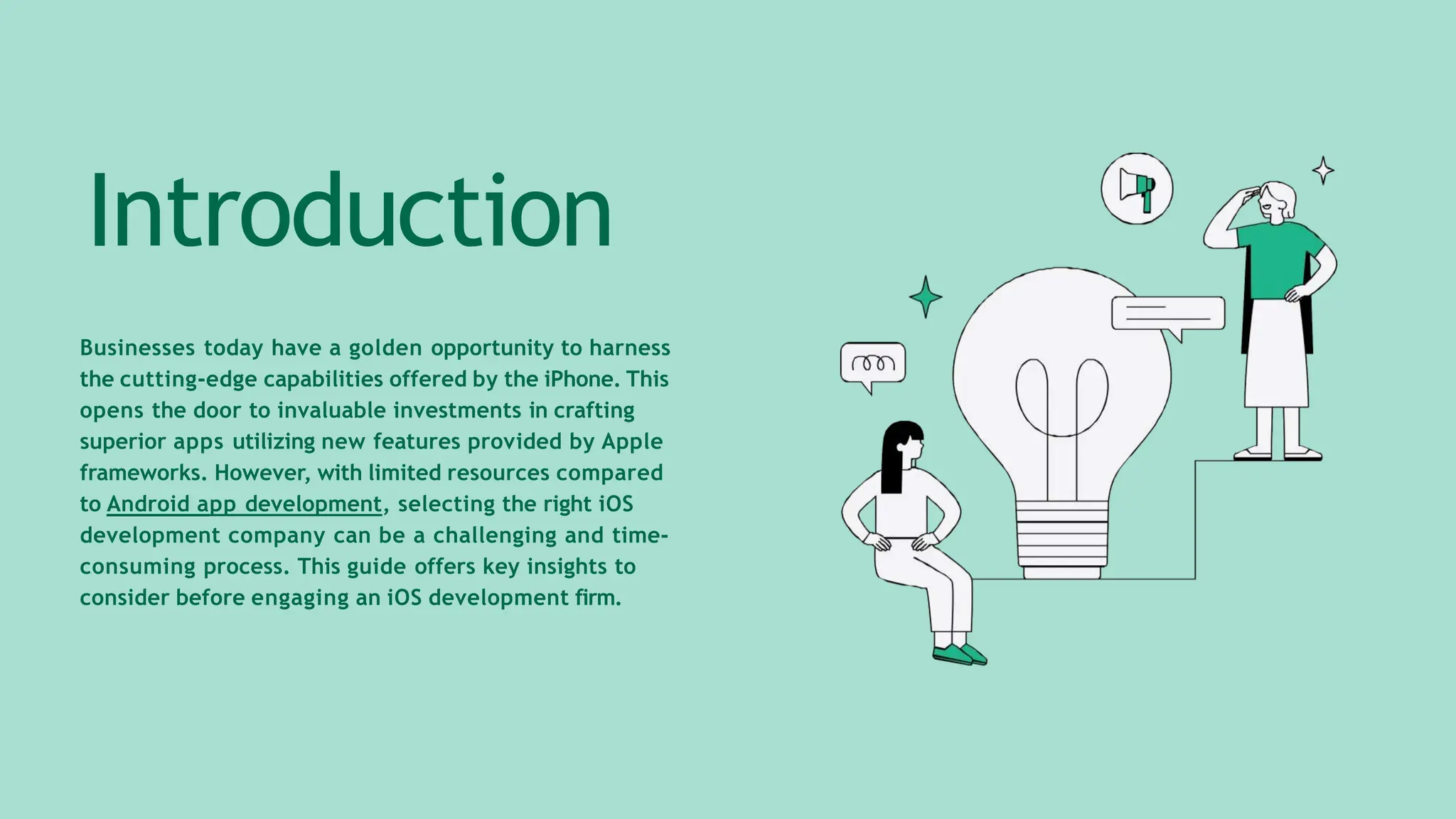 Mastering iOS: A Comprehensive Guide to Selecting the Right App Development Partner | PPT