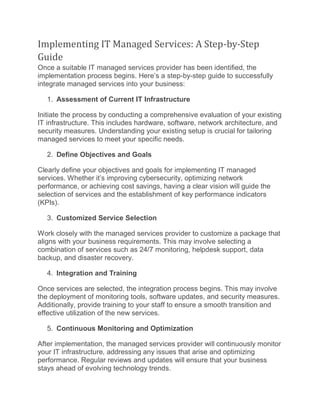 Mastering IT - A Guide to Managed Services Excellence.pdf | Cloud ...