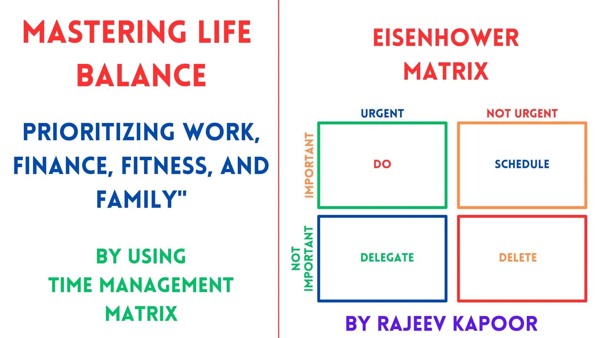 Balancing Life's four pillars Work, Finance, Fitness and Family by ...