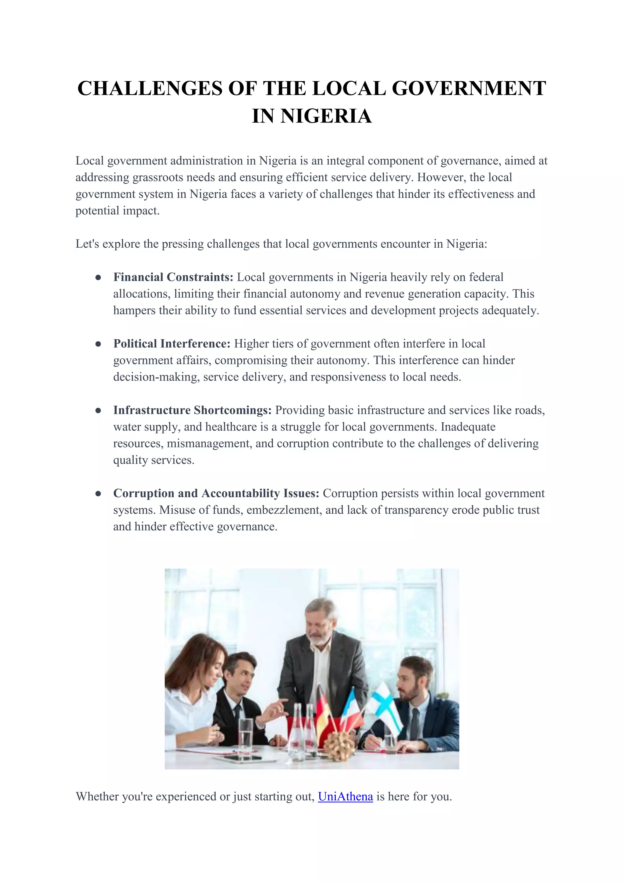 Mastering Local Government Administration Challenges.docx