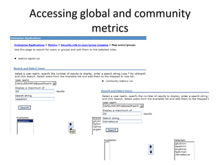 Mastering metrics and coping with cognos | PPT