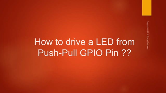 Part 1 Mastering Microcontroller With Embedded Driver Development Ppt