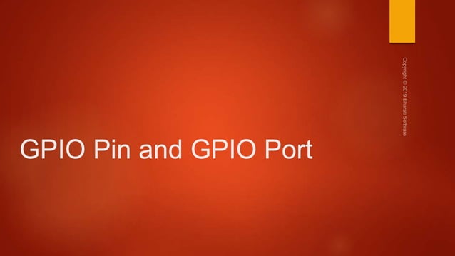 Part-1 : Mastering microcontroller with embedded driver development | PPT