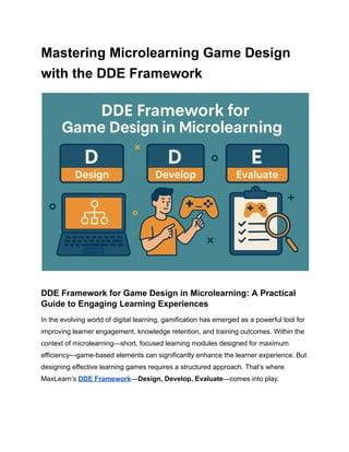 Mastering Microlearning Game Design with the DDE Framework.pdf