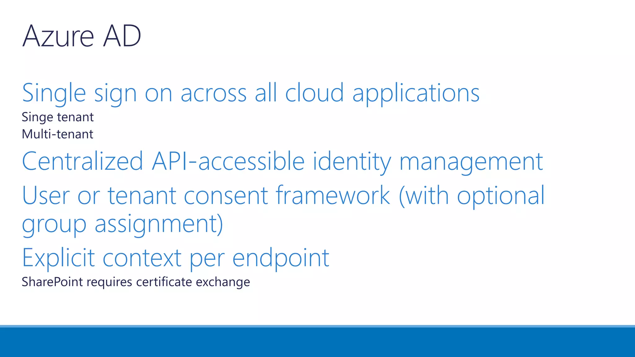 Mastering Modern Authentication and Authorization for SharePoint and Office Applications | PPT