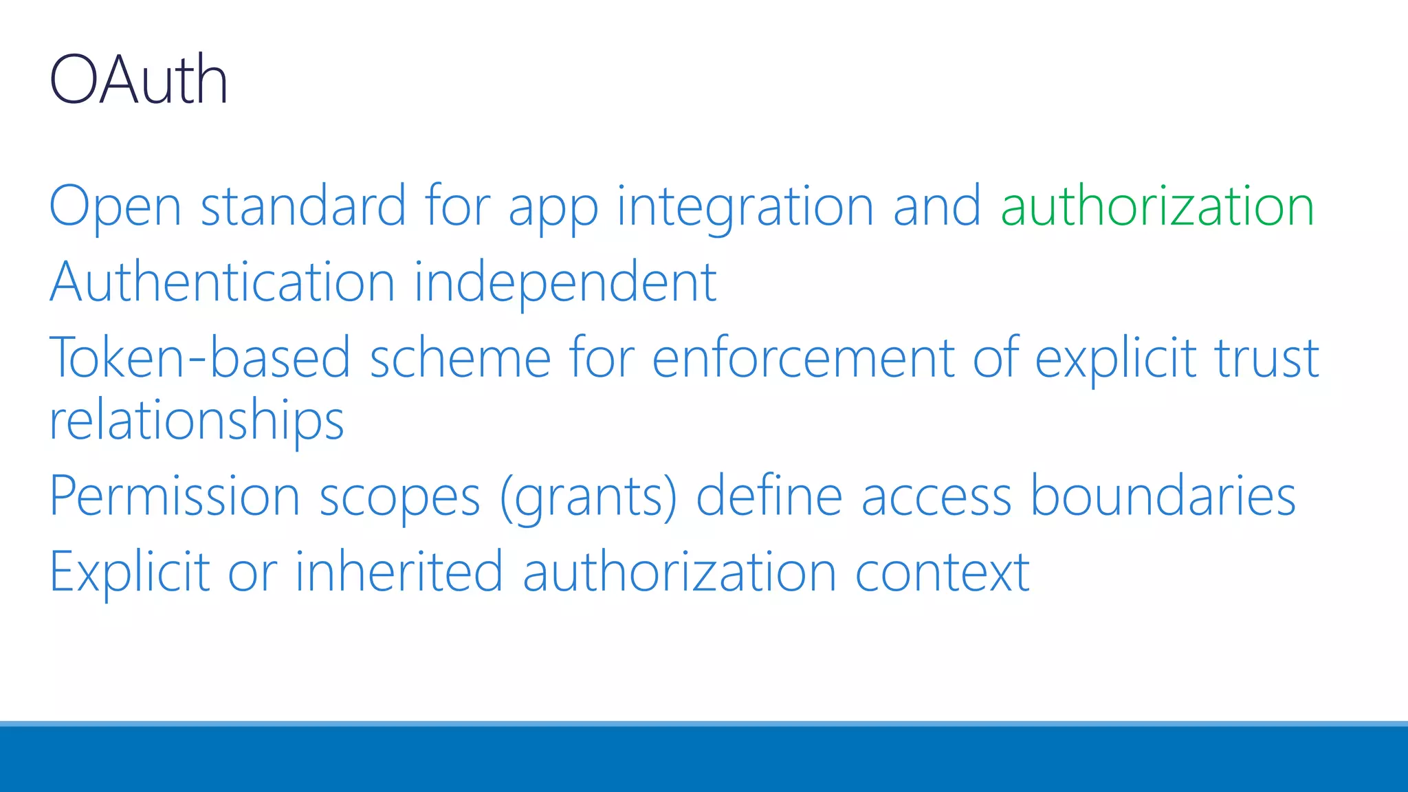Mastering Modern Authentication and Authorization for SharePoint and ...