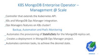 Mastering MongoDB in Kubernetes - Amadeus | PPT