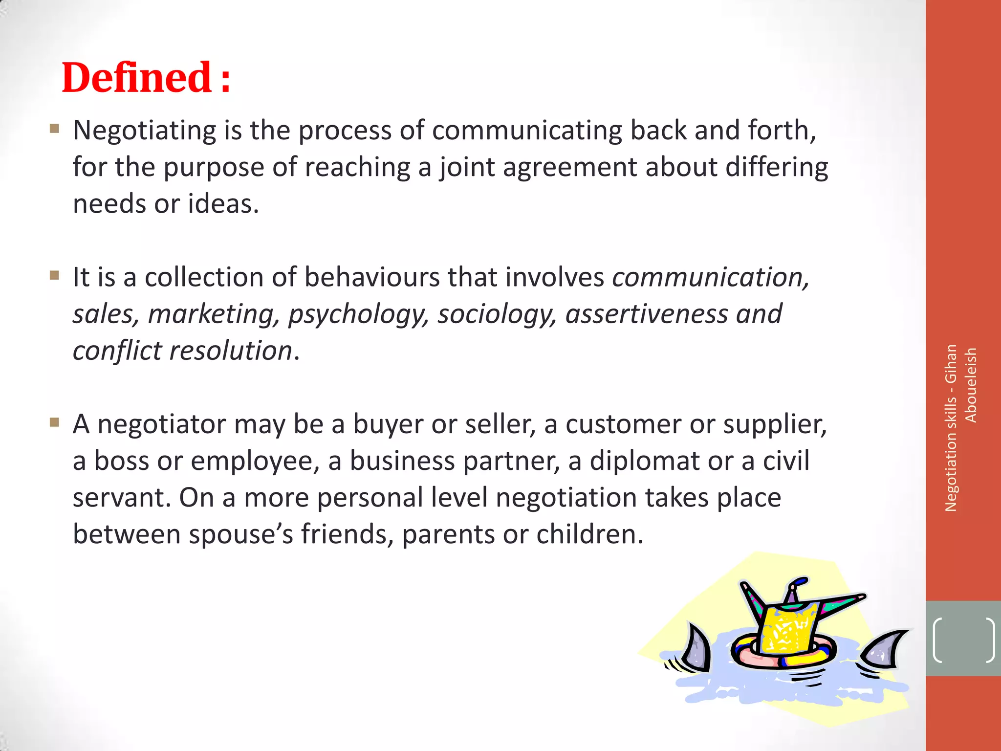 Mastering negotiation skills | PPTX