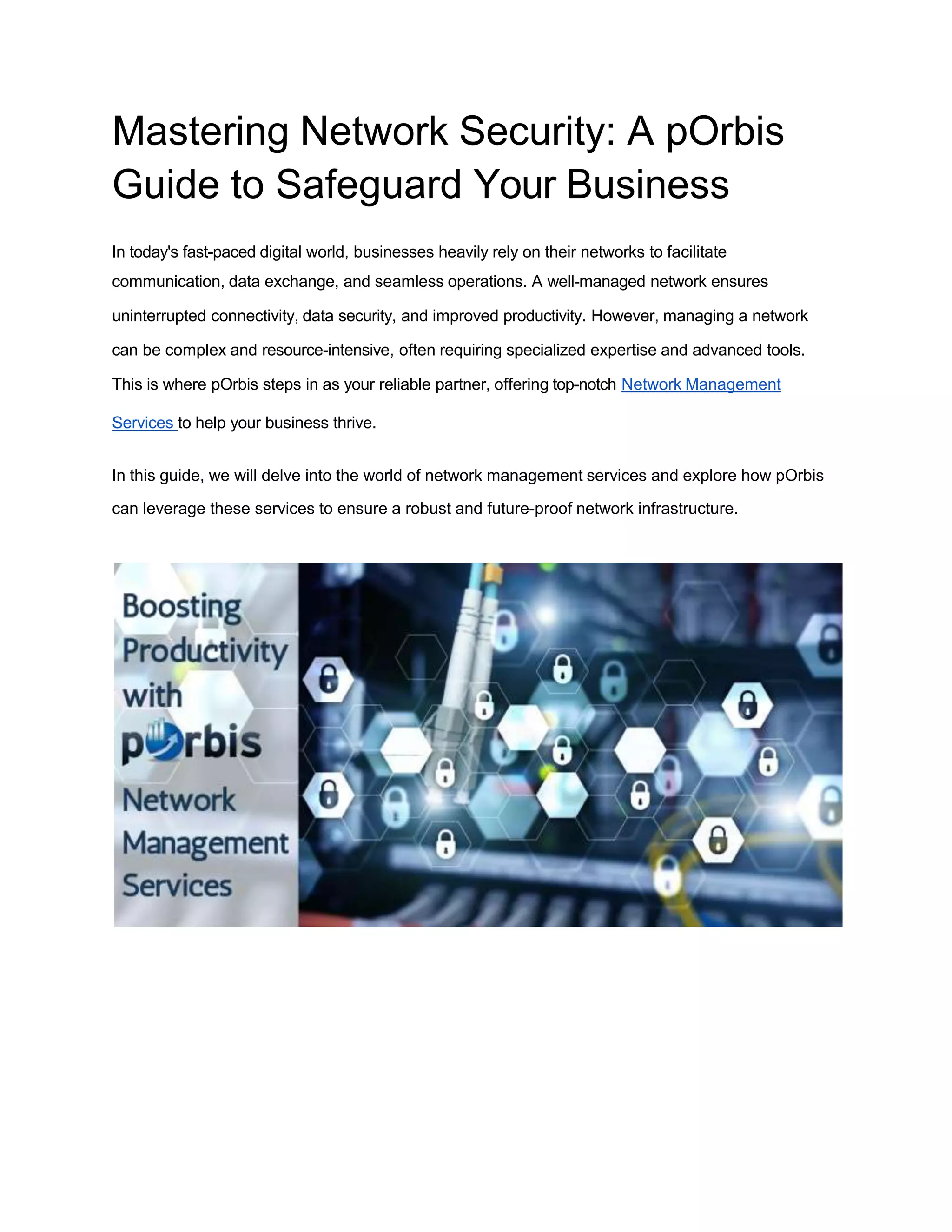 Mastering Network Security A pOrbis Guide to Safeguard Your Business.pptx