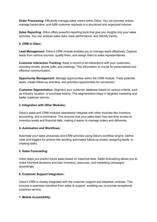 Mastering Odoo 16 A Comprehensive Guide | PDF