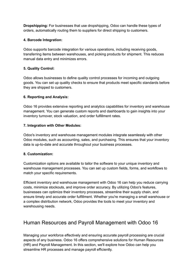 Mastering Odoo 16 A Comprehensive Guide | PDF