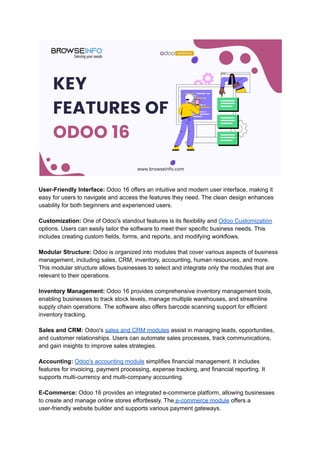 Mastering Odoo 16 A Comprehensive Guide | PDF