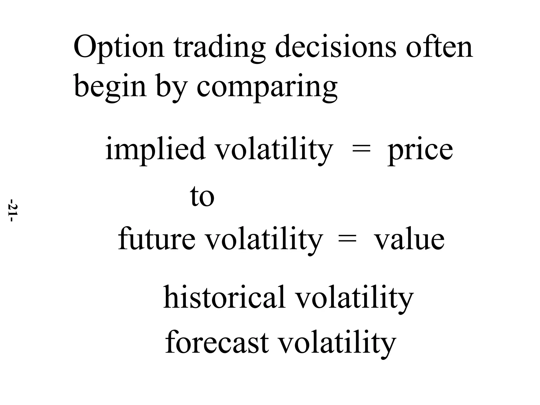Mastering option trading volatility | PDF