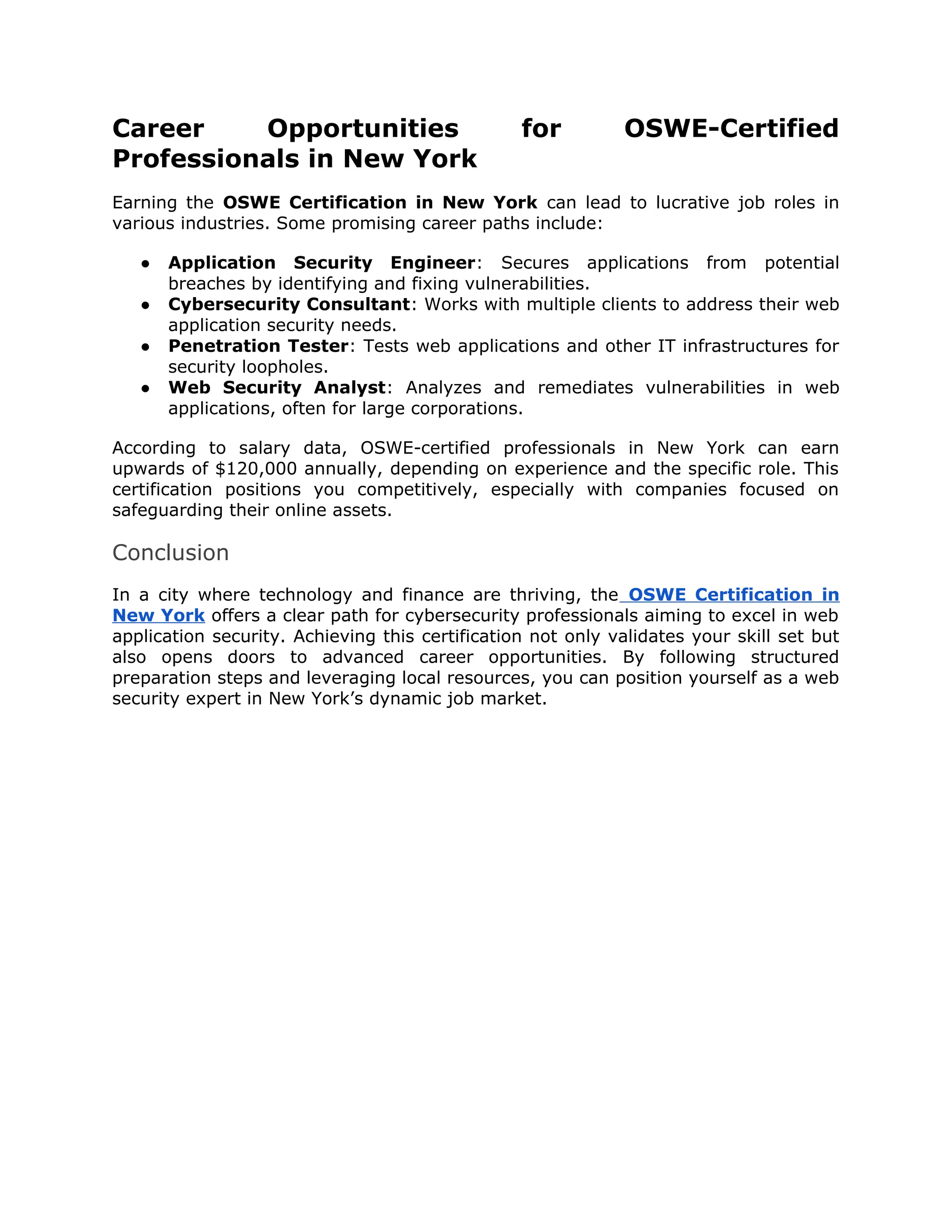 Mastering OSWE Certification in New York.docx