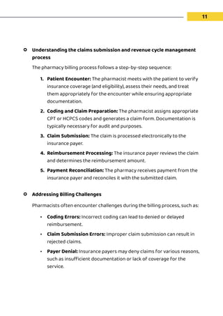 Mastering Pharmacy Medical Billing + Claims Submission | PDF