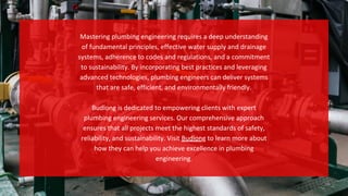 Mastering Plumbing Engineering: Key Principles and Best Practices - Budlong | PPT