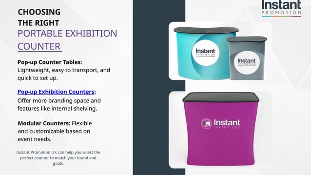 Mastering Portable Exhibition Counters From Setup to Stand-Out Success.pptx