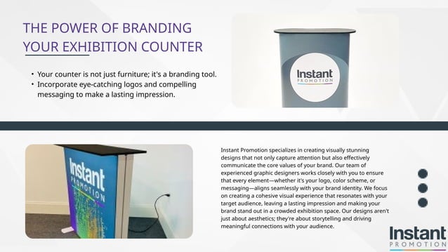 Mastering Portable Exhibition Counters From Setup to Stand-Out Success.pptx