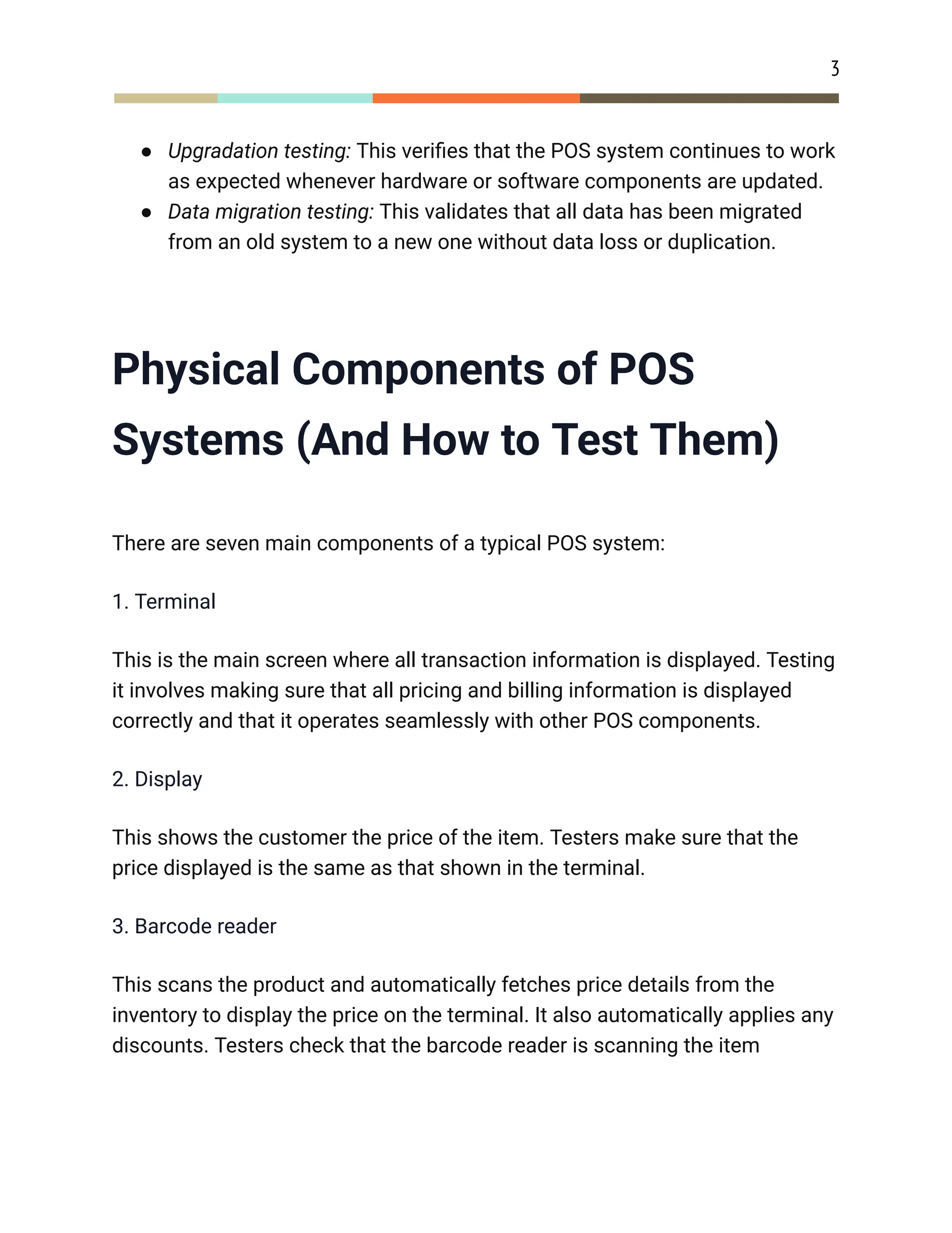 POS Testing in Retail: What to Test and Why It Matters | PDF