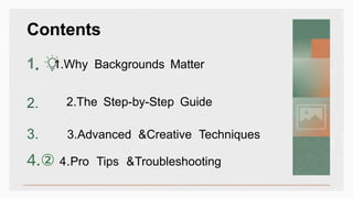 Mastering PowerPoint Backgrounds: Complete Guide to Design & Techniques ...