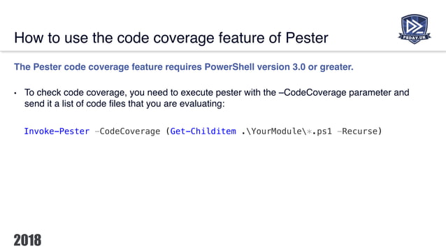 Mastering PowerShell Testing with Pester | PPT