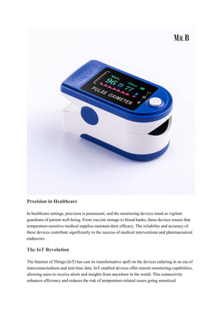 Mastering Precision The Unveiling World of Temperature Monitoring ...
