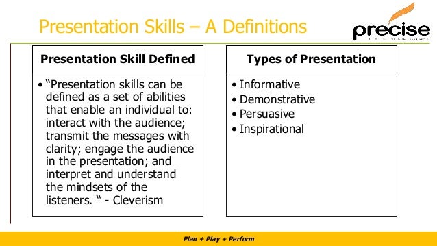 Mastering presentation skills Mastering presentation skills