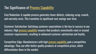 Mastering Process Capability in Manufacturing: A Roadmap to Excellence ...