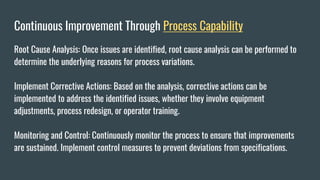 Mastering Process Capability in Manufacturing: A Roadmap to Excellence ...