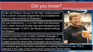Mastering python lesson1 | PPT