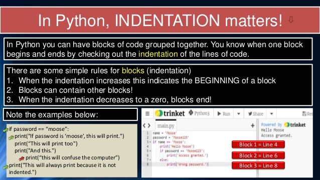 Mastering python lesson1