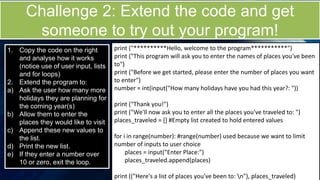 Mastering Python lesson3b_for_loops | PPT