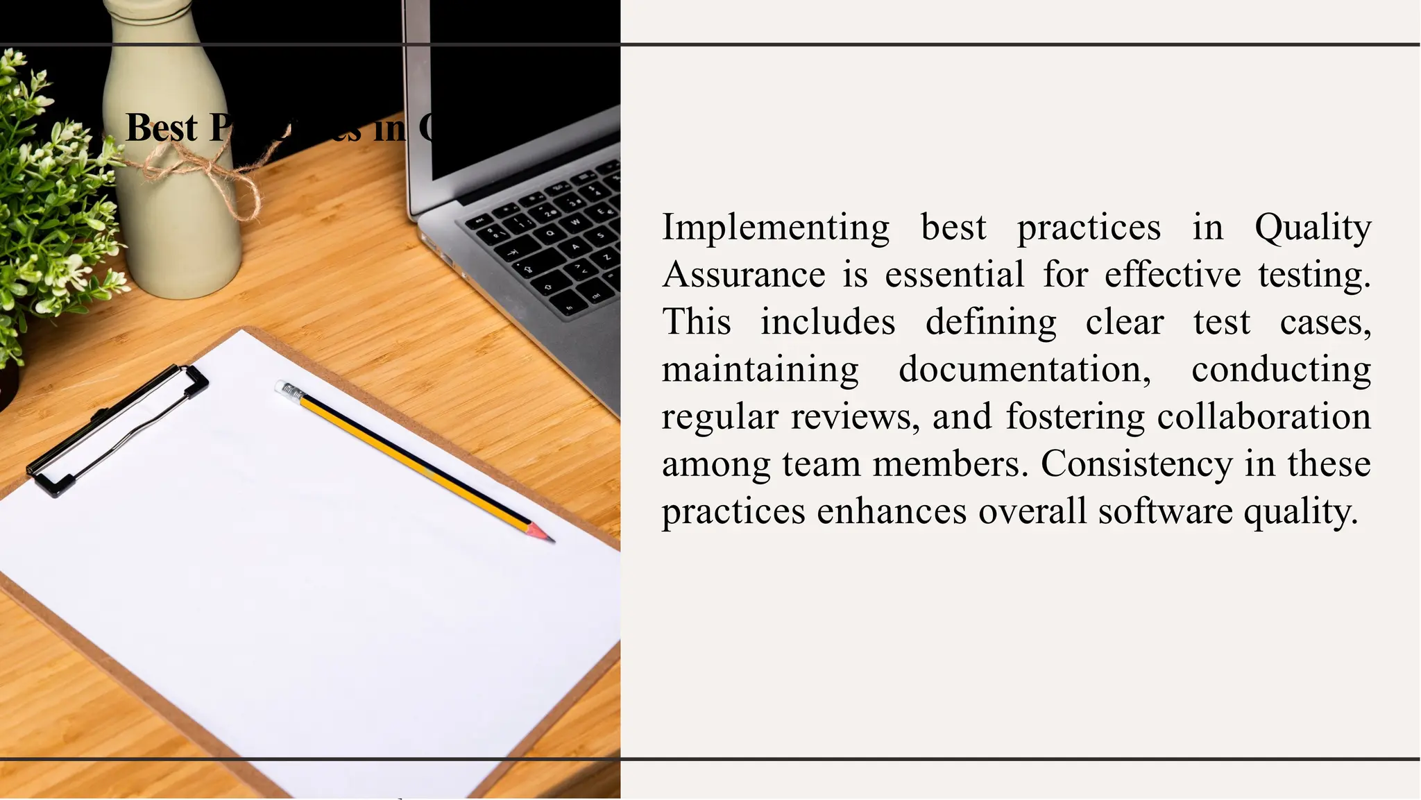 Mastering Quality Assurance a Comprehensive Guide To Software Testing | PPT