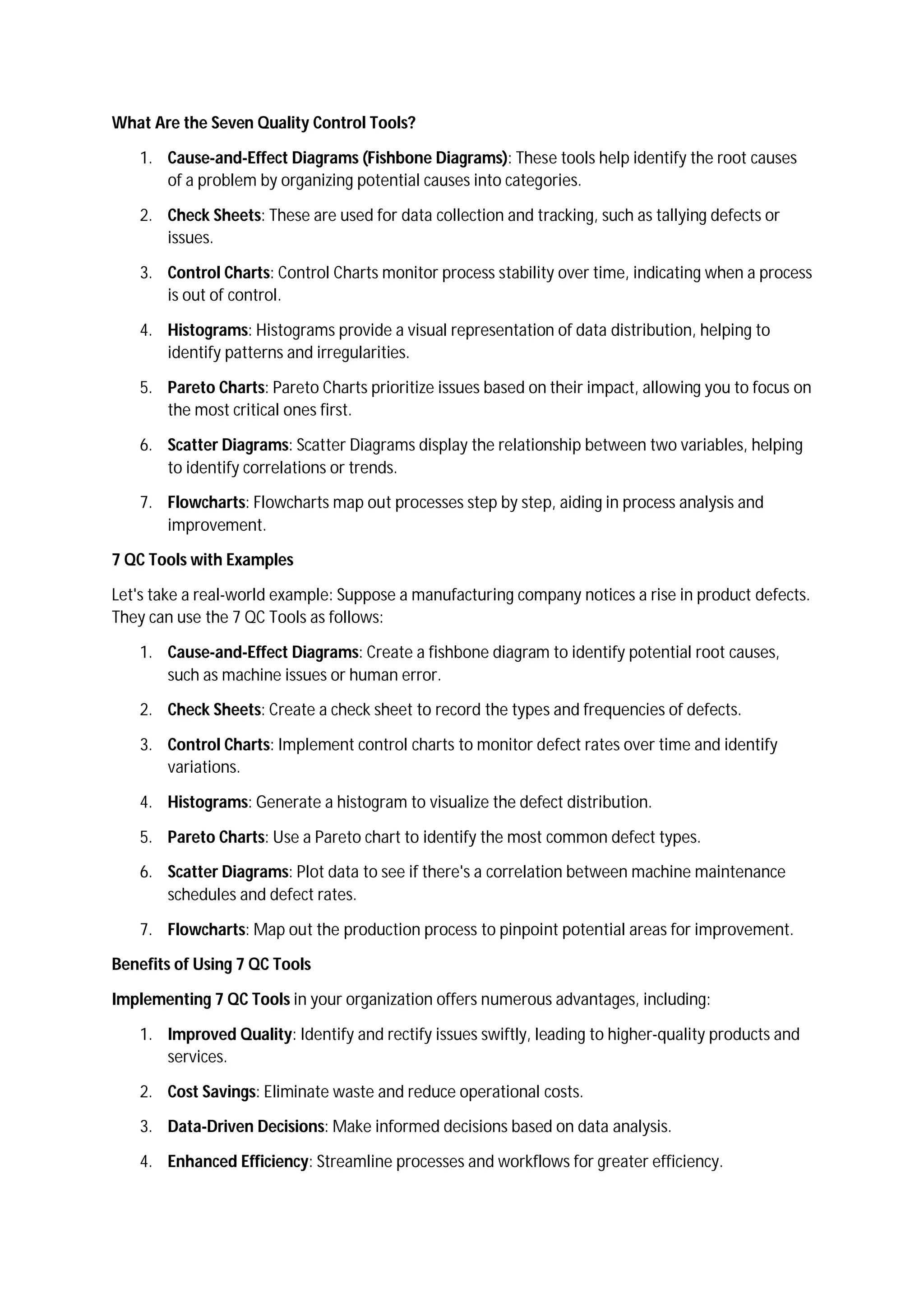 Mastering Quality Control The 7 QC Tools Certification.pdf | Business ...