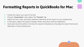 Mastering Report Customization in QuickBooks for Mac.pptx