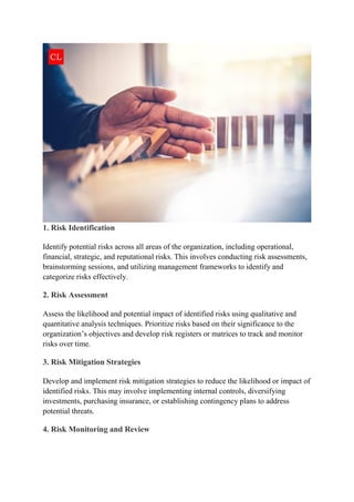 Mastering Risk Management: Strategies for Safeguarding Business Success ...