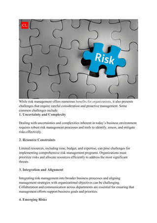 Mastering Risk Management: Strategies for Safeguarding Business Success ...