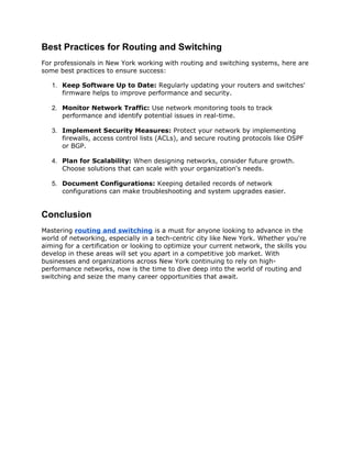 Mastering Routing and Switching in New York_ A Comprehensive Guide.docx