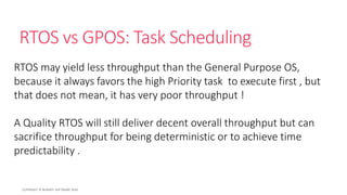 PART-1 : Mastering RTOS FreeRTOS and STM32Fx with Debugging | PPTX
