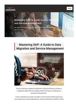 Mastering SAP A Guide to Data Migration and Service Management.pdf